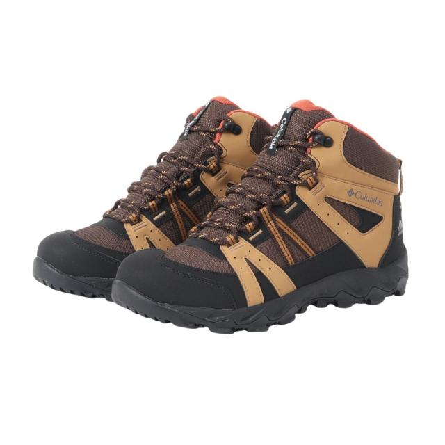 コロンビア(Columbia)ハイキングシューズ 登山靴 セイバー オムニテック ミッド YM7151 779 ブラウン 防水…