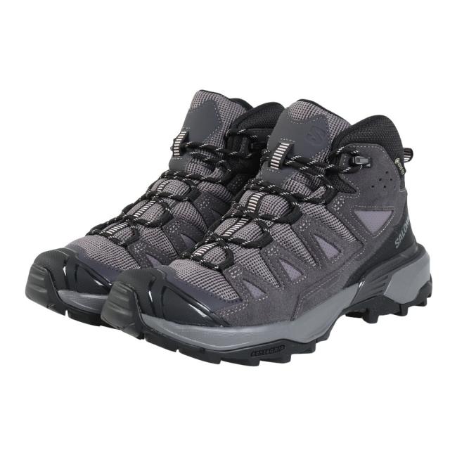 サロモン(SALOMON)トレッキングシューズ 登山靴 山登り X ULTRA 360 LEATHER MID GORE-TE…