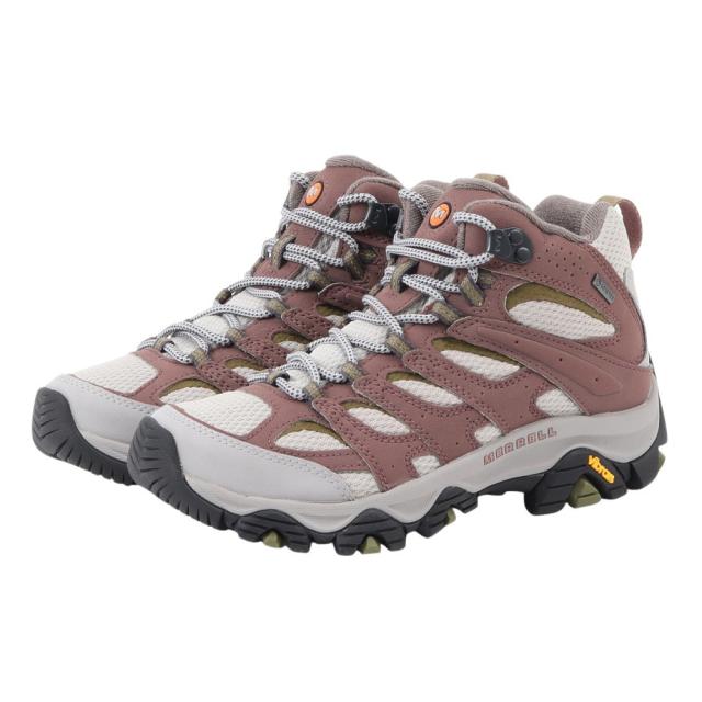 メレル(MERRELL)ハイキングシューズ 登山靴 山登り モアブ 3 ミッド ゴアテックス J037488 MARRON 防…