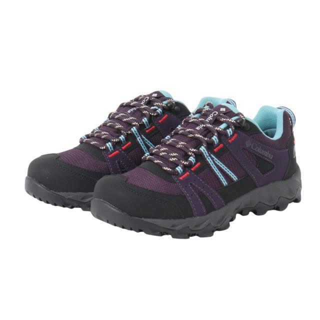 コロンビア(Columbia)ハイキングシューズ 登山靴 セイバー オムニテック ロー YL5694 563 パープル 防水透…