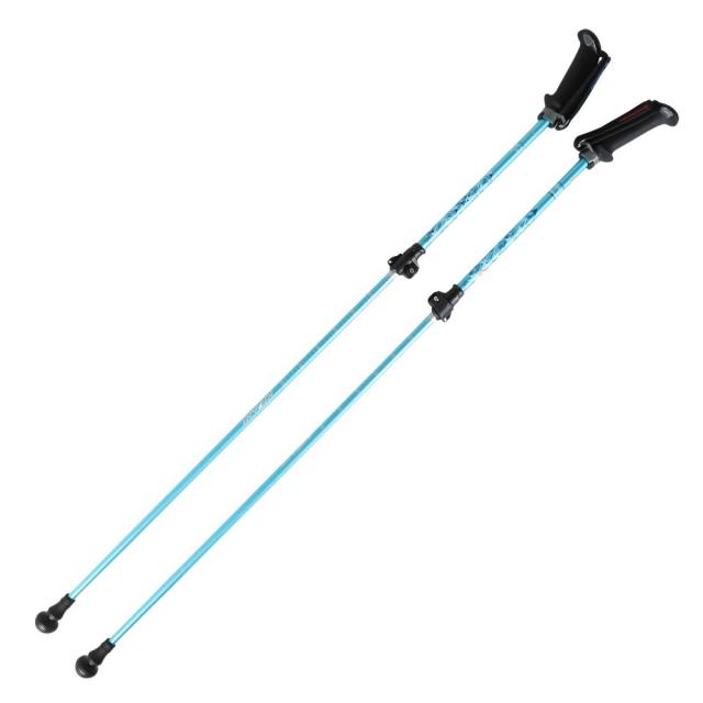 キザキ(KIZAKI)レバー式細身ウォーキングポール APAI-7H204 SAX(Men’s、Lady’s)