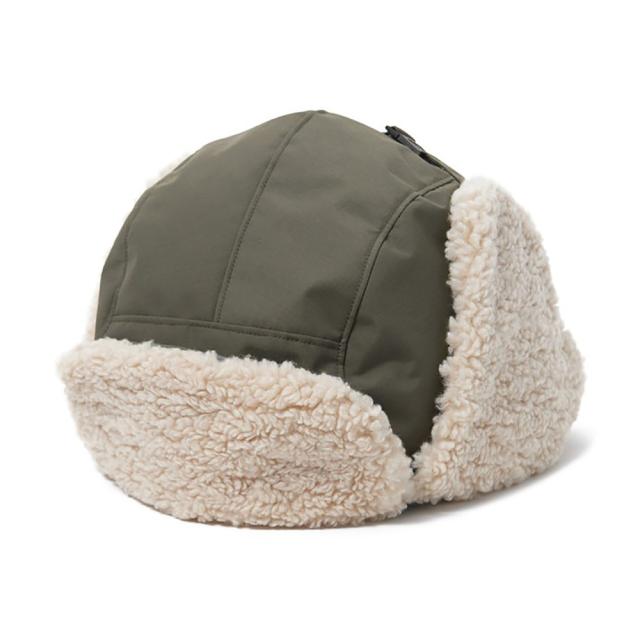 スノーピーク( peak)耳当て付き帽子 ボアフリース FR フライトキャップ AC-24AU002 GRG グレー …