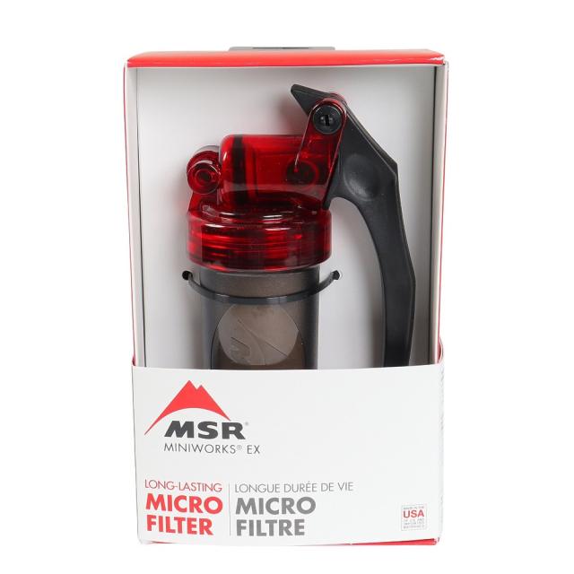 エムエスアール(MSR)浄水器 ミニワークスEX 31300 1L分(Men’s、Lady’s)