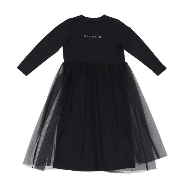 ダンスキン(DANSKIN)キッズ チュールワンピース DAJ723361 K(Jr)