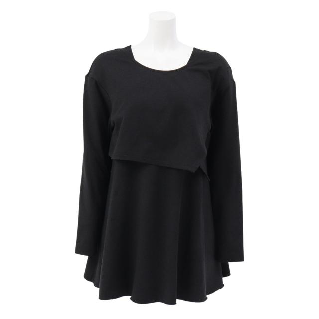 ダンスキン(DANSKIN)マタニティ オールディアクティブ セットアップ トップ DAM522370 K(Lady’s)