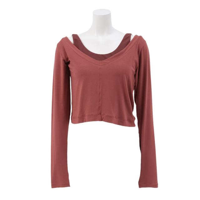 ダンスキン(DANSKIN)ALLONGE セットアップ トップ DC123105 VR(Lady’s)