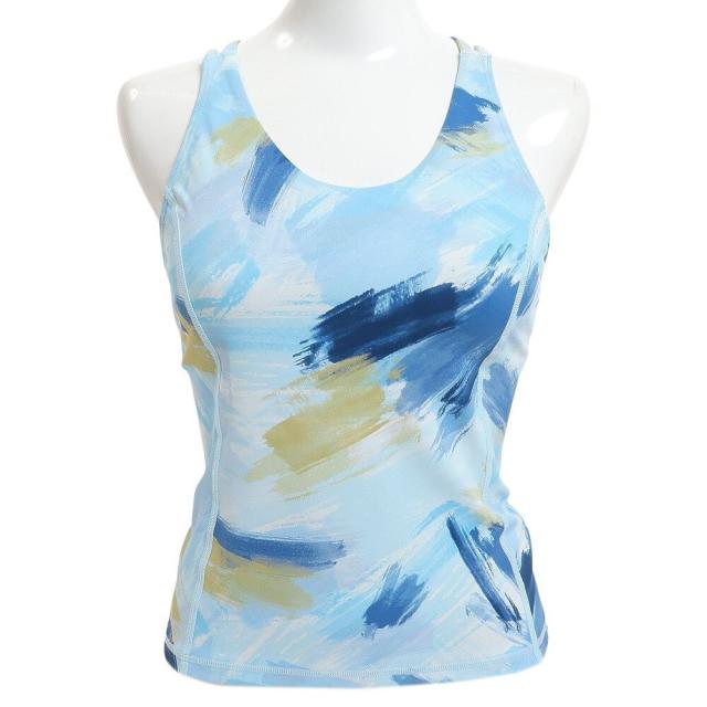 ダンスキン(DANSKIN)ストレッチキャミソール 青 ブルー S-Lサイズ DC123141 WL