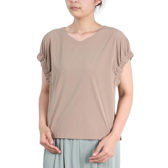 ダンスキン(DANSKIN)BREEZY FRENCH トップス DC324115  SE(Lady’s)