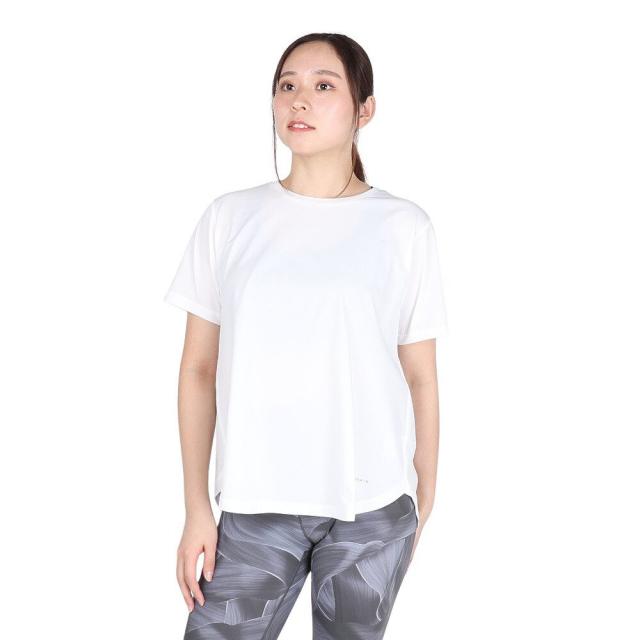 ダンスキン(DANSKIN)デイズアイハイブリッドショートスリーブトップ DC524107 JW