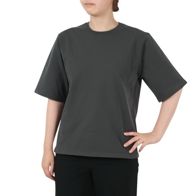 ダンスキン(DANSKIN)エア ニット 半袖Tシャツ DMF823300 TS(Lady’s)