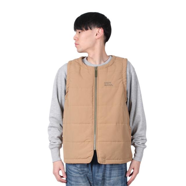 クリフメイヤー(KRIFF MAYER)中綿 タベスト 2567801:20:BEIGE(Men’s)