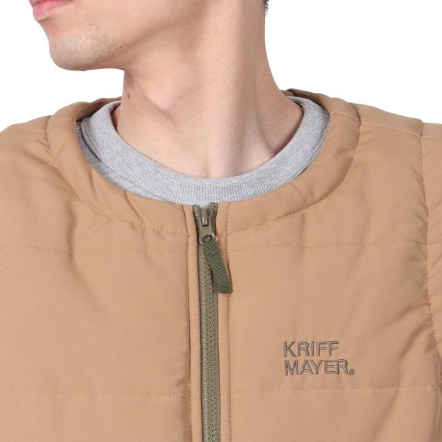 クリフメイヤー(KRIFF MAYER)中綿 タベスト 2567801:20:BEIGE(Men’s)