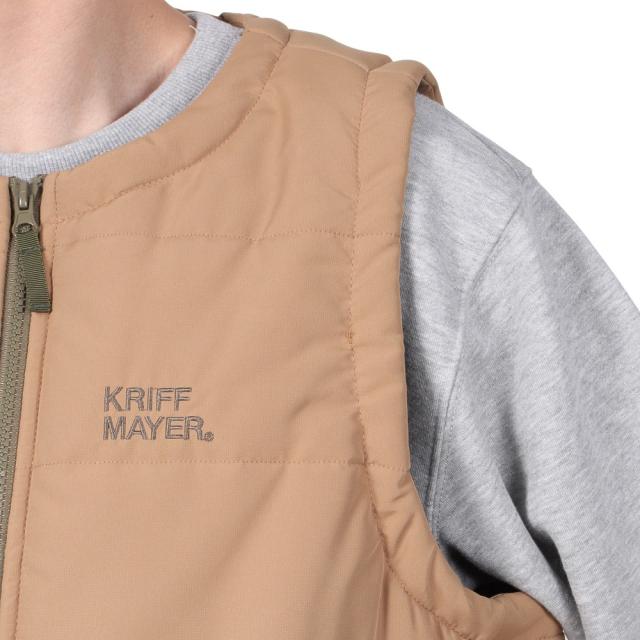クリフメイヤー(KRIFF MAYER)中綿 タベスト 2567801:20:BEIGE(Men’s)