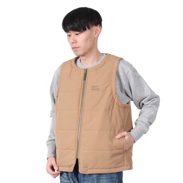クリフメイヤー(KRIFF MAYER)中綿 タベスト 2567801:20:BEIGE(Men’s)