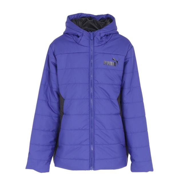 プーマ(PUMA)ジュニア エッセンシャル フーディー パデットジャケット 672663 27 RBLU(Jr)