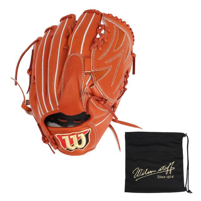 ウイルソン(Wilson)硬式用グラブ 投手用 野球グローブ 一般 スタッフ DUAL D1 WBW102862(Men’s)