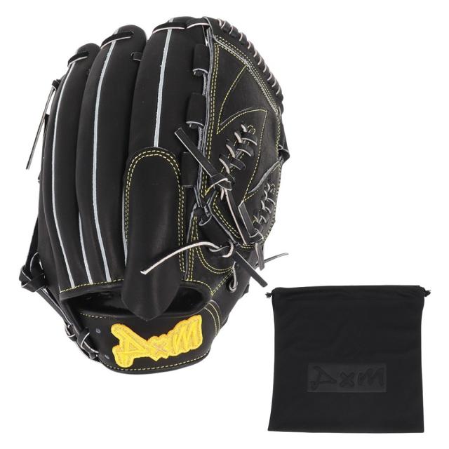 Dxm(Dxm)硬式用グラブ 投手用 野球グローブ 一般 P110 BLK(Men’s)