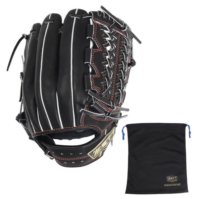 ゼット(ZETT)硬式用グラブ 内野手用 野球グローブ 一般 ネオステイタスVL BPGB12430N-1900(Men’s)