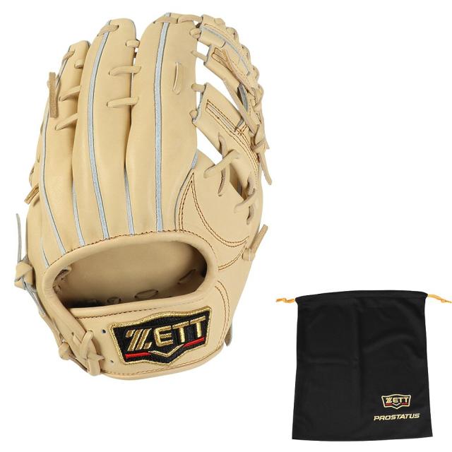 ゼット(ZETT)硬式用グラブ 内野手用 野球グローブ 一般 プロステイタス BPROG565-3200(Men’s)