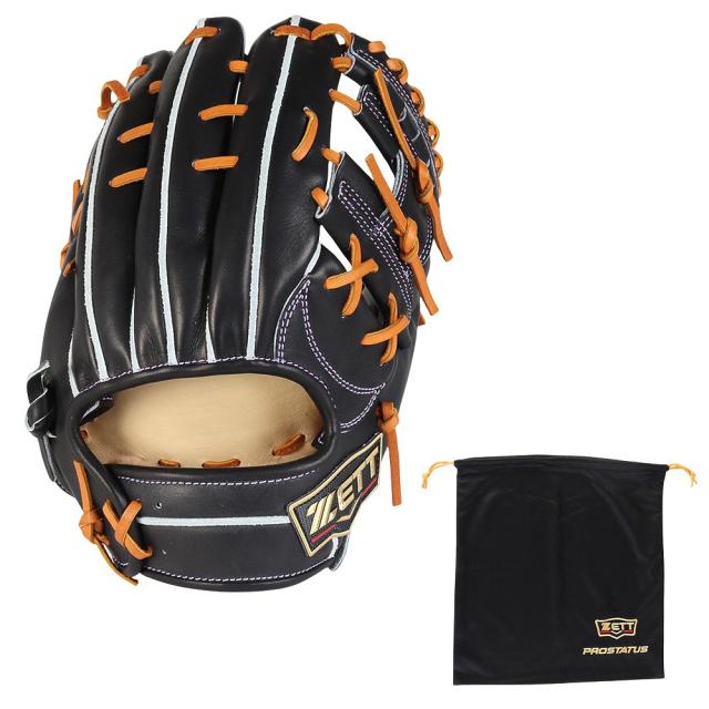 ゼット(ZETT)硬式用グラブ 二塁手・遊撃手用 野球グローブ 一般 プロステイタスSE BPROG565S-1936(Men…