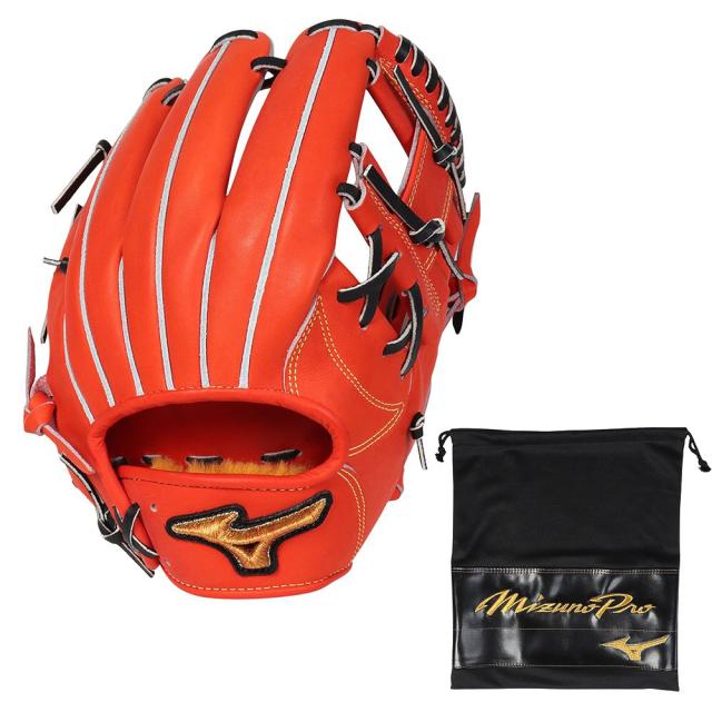 ミズノ(MIZUNO)硬式用グラブ 内野手用 野球グローブ 一般 ミズノプロ mizuno pro BSS 1AJGH3122…