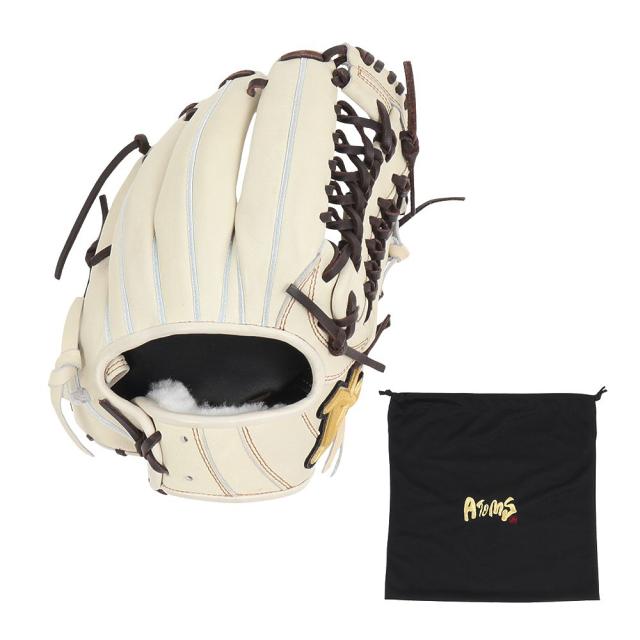 アトムズ(ATOMS)硬式用グラブ 内野手用 野球グローブ 一般 メーカー型付済 AGL-066X25SS(Men’s)