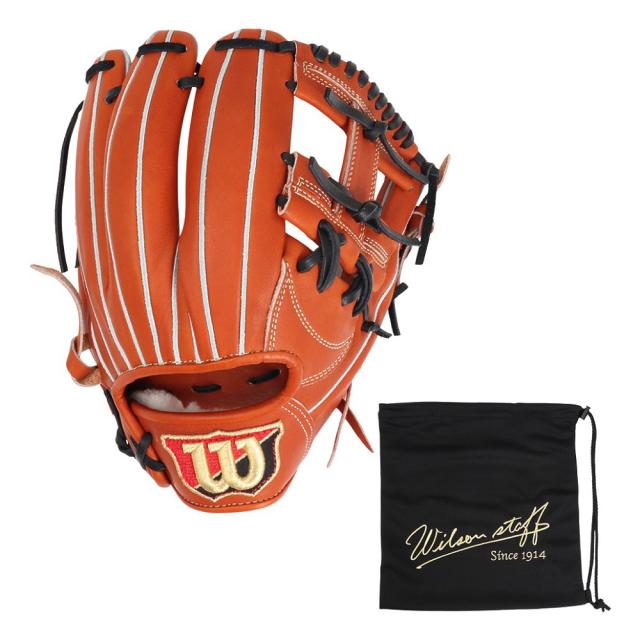 ウイルソン(Wilson)硬式用グラブ 内野手用 野球グローブ 一般 スタッフ DUAL DS WBW102892(Men’s)
