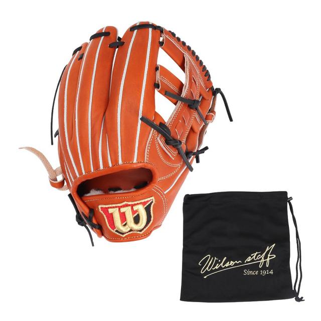 ウイルソン(Wilson)硬式用グラブ 内野手用 野球グローブ 一般 スタッフ デュアル D5型 WBW102895(Men’…