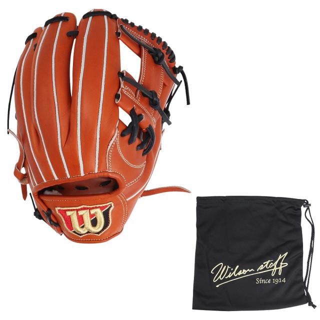 ウイルソン(Wilson)硬式用グラブ 内野手用 野球グローブ 一般 DUAL 87型 WBW102904(Men’s)
