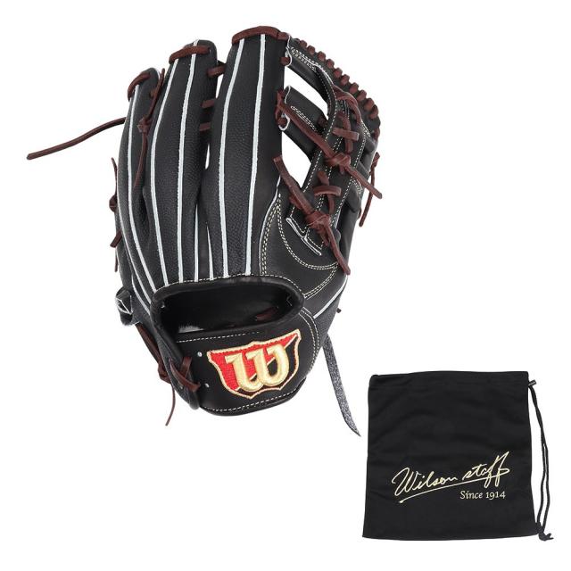 ウイルソン(Wilson)硬式用グラブ 内野手用 野球グローブ 一般 スタッフ デュアル ユーティリティ用 1795型 WBW…