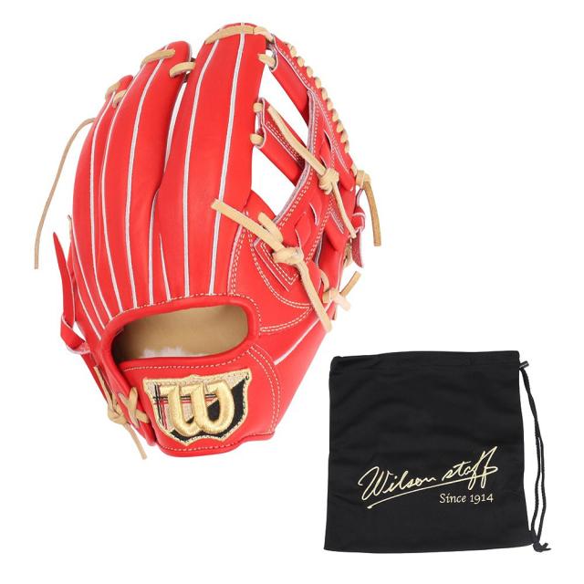 ウイルソン(Wilson)硬式用グラブ 内野手用 野球グローブ 一般 スタッフ デュアル D5型 WBW103247(Men’…