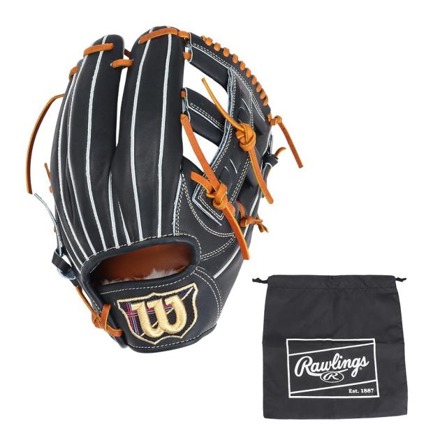 ウイルソン(Wilson)硬式用グラブ 内野手用 野球グローブ 一般 スタッフ デュアル D5型 WBW103248(Men’…