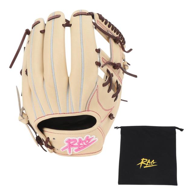 ラグデリオン(RAG de Lion)硬式用グラブ 内野手用 野球グローブ 一般 FRI-01 CML(Men’s)