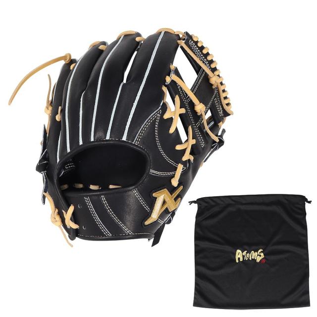 アトムズ(ATOMS)硬式用グラブ 内野手用 野球グローブ 一般 AGL-026X26SS(Men’s)