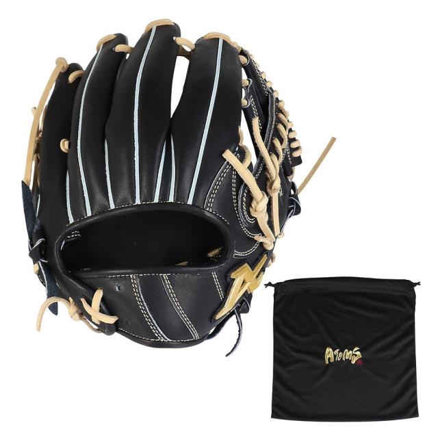 アトムズ(ATOMS)硬式用グラブ 内野手用 野球グローブ 一般 AGL-066X26SS(Men’s)