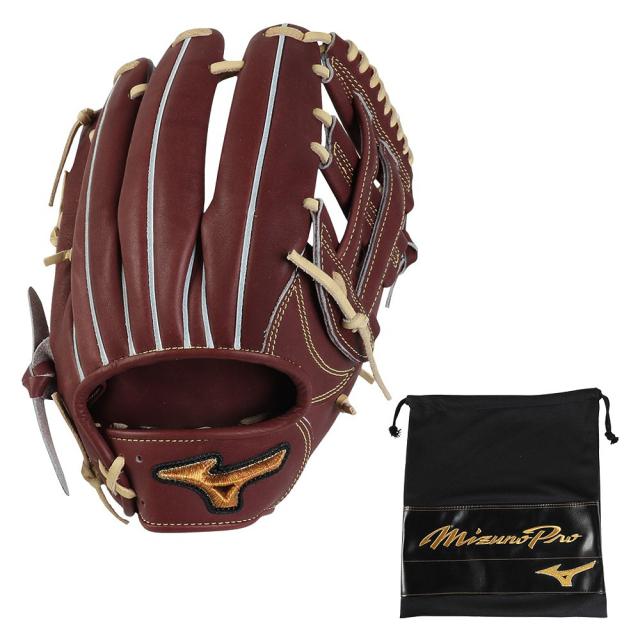 ミズノ(MIZUNO)硬式用グラブ 外野手用 野球グローブ 一般 ミズノプロ 限定モデル 1AJGH33207 6880 お一…