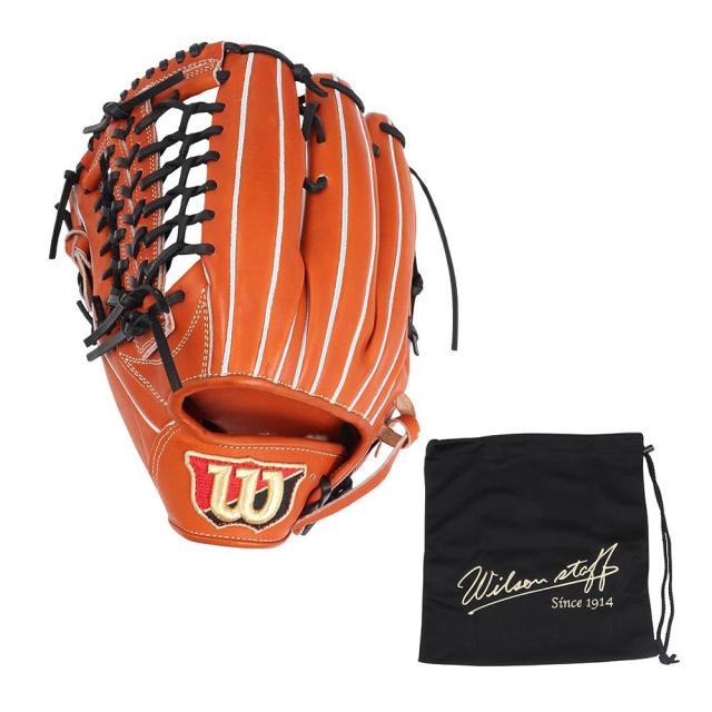 ウイルソン(Wilson)硬式用グラブ 外野手用 野球グローブ 一般 スタッフ デュアル D8型 左投げ用 WBW102920…