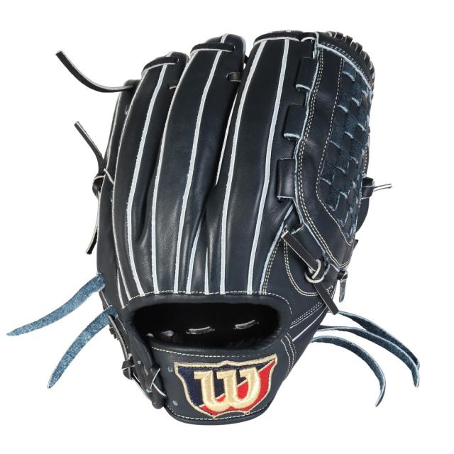ウイルソン(Wilson)軟式用グラブ 内野手 野球グローブ 一般 Basic Lab DUAL D5 Wブラック ウィルソン…