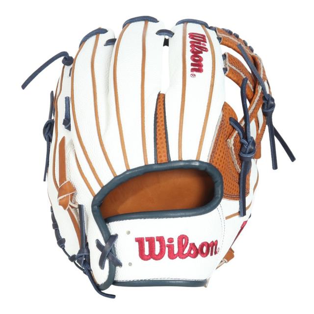 ウイルソン(Wilson)軟式用グラブ 野球グローブ 一般 Wannabe Hero DUAL 内野手用 27型 WBW102…