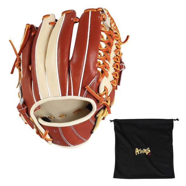 アトムズ(ATOMS)軟式用グラブ 内野手 野球グローブ 一般 牧秀悟 モデル ANX-066X25SS(Men’s)