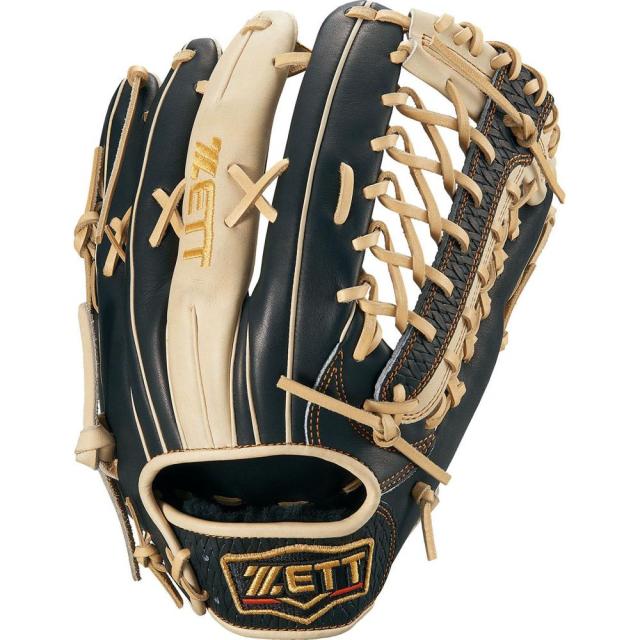 ゼット(ZETT)軟式用グラブ 外野手用 野球グローブ 一般 プロステイタスSCE BRGB32547-1932(Men’s)