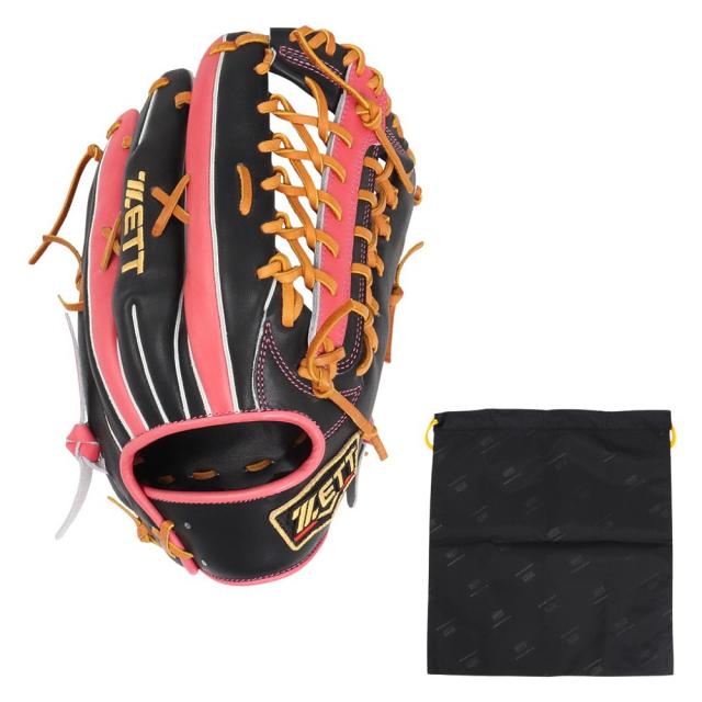 ゼット(ZETT)軟式用グラブ 外野手用 プロステイタスSCE BRGB32477-1961(Men’s)