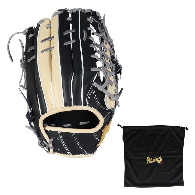 アトムズ(ATOMS)軟式用グラブ 外野手用 野球グローブ 一般 ANX-7X25SS(Men’s)