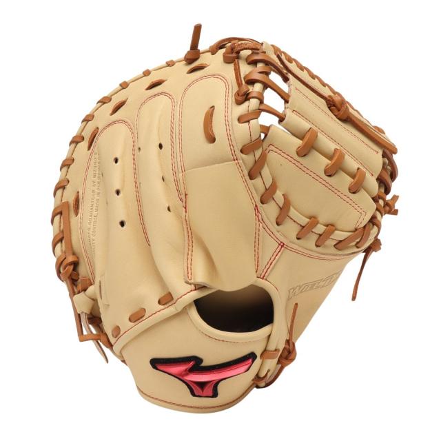 ミズノ(MIZUNO)軟式 グラブ 捕手用 M-R型 野球グローブ 一般 ウィルドライブ レッド 1AJCR30710 804…