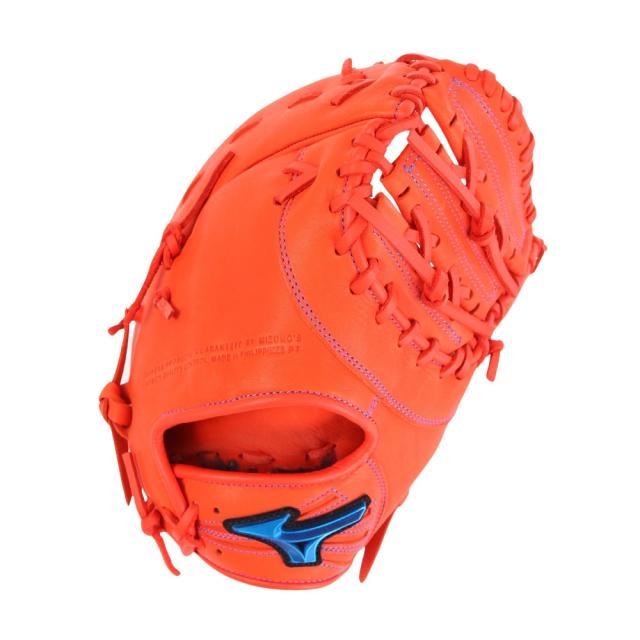 ミズノ(MIZUNO)軟式用グラブ 一塁手用 野球グローブ 一般 WILL DRIVE BLUE 1AJFR30700 52(…