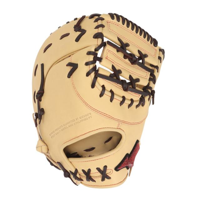 ミズノ(MIZUNO)軟式 グラブ 一塁手用 野球グローブ 一般 ウィルドライブ レッド AXI TK型 1AJFR14200…