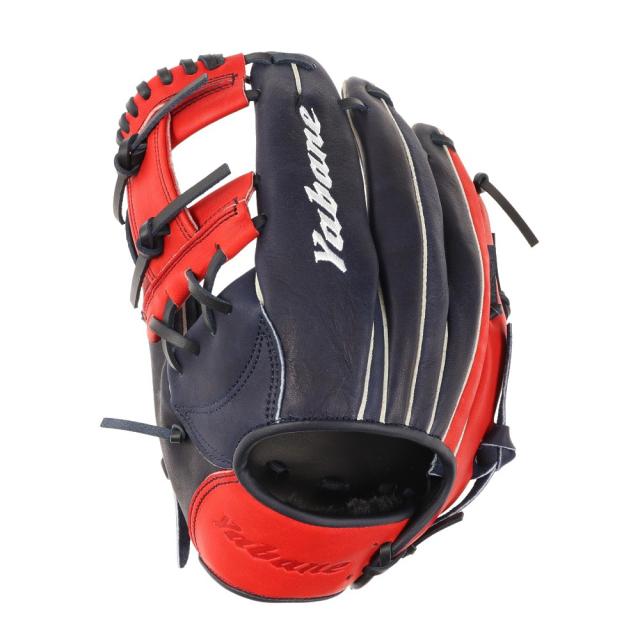 YABANE(YABANE)軟式用グラブ オールラウンド用 野球グローブ 一般 コーチグラブ 左投げ用 YA2EGR03R 2…