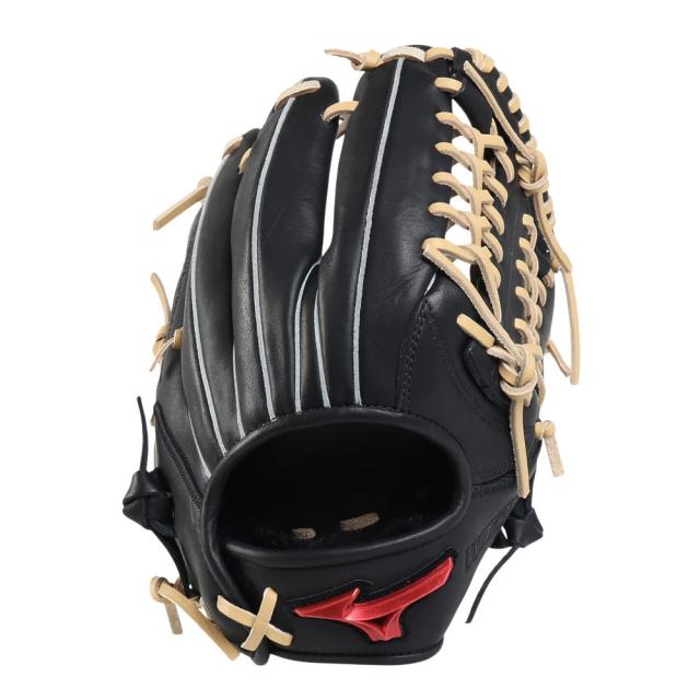 ミズノ(MIZUNO)軟式 グラブ 投手×外野用 野球グローブ 一般 ウィルドライブ レッド U-Plus 1AJGR3274…