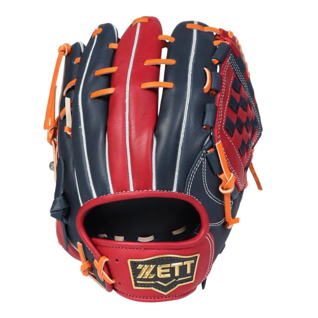 ゼット(ZETT)軟式用グラブ オールラウンド用 野球グローブ 一般 25ファインキャッチ PRO プロ BRGB33561F…