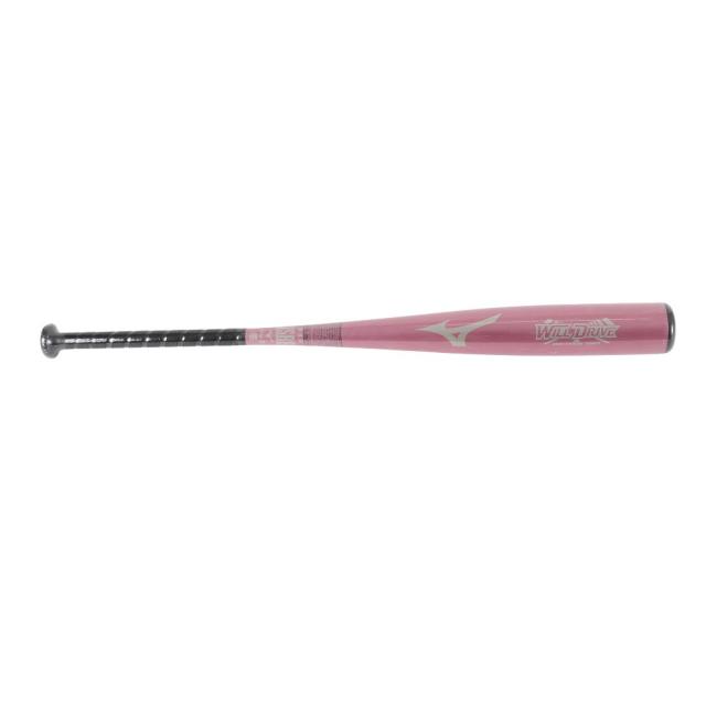 ミズノ(MIZUNO)軟式用金属製バット 野球 一般 ウィルドライブ レッド ミドル 84cm/平均700g 1CJMR179…